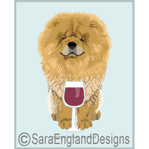 Man's Best Friend - Three Versions - Chow Chow — Sara England Designs
