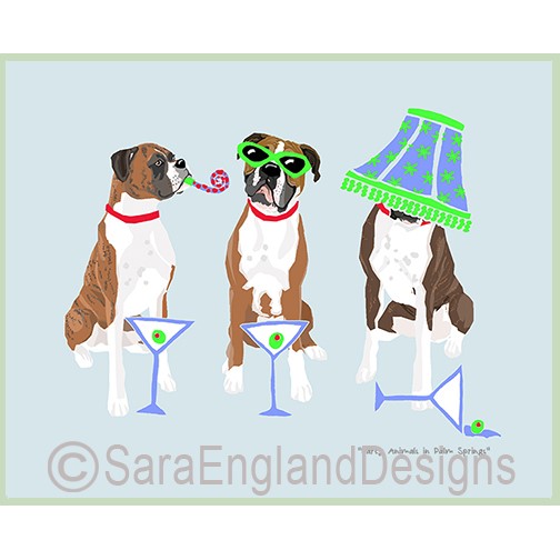 Party Animals - Two Versions — Sara England Designs