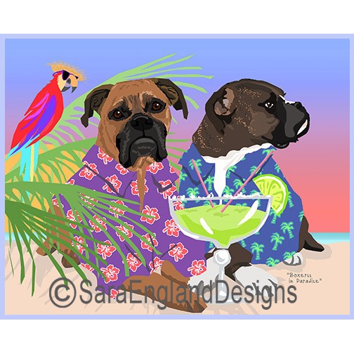 Paradise - Two Versions — Sara England Designs