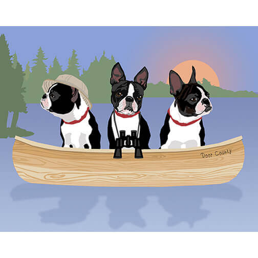 Pet Portrait Themes | Browse Cute Pet Art Settings - Sara England Designs