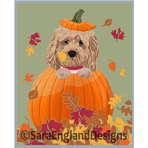 Cockapoo - Pumpkin — Sara England Designs