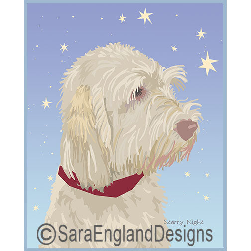 Spinone Italiano - Starry Night - Tan — Sara England Designs