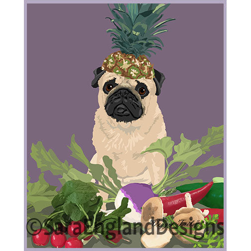 Pug - Veggie Tails — Sara England Designs