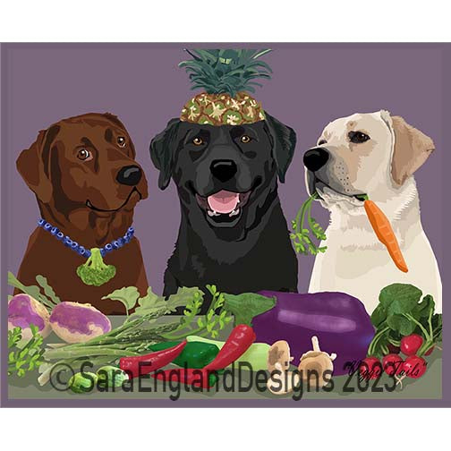 Labrador Retriever - Veggie Tails — Sara England Designs