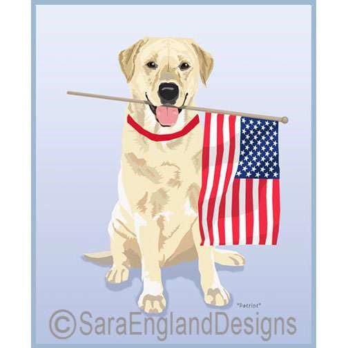 Labrador Retriever - Patriot - Three Versions - Yellow — Sara England ...