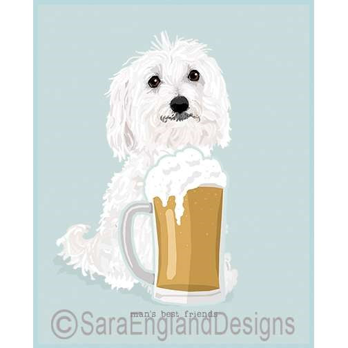 Maltese - Man's Best Friends - Two Versions - Maltese — Sara England ...