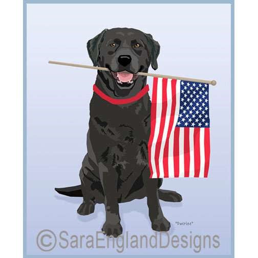 Labrador Retriever - Patriot - Three Versions - Black — Sara England ...